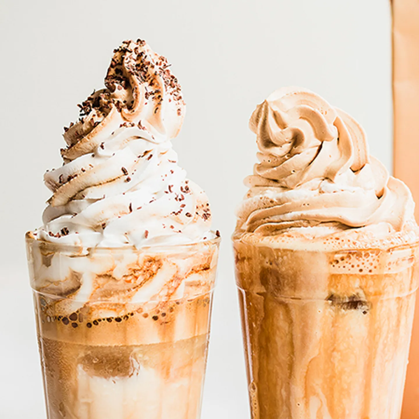 Iced Coffee With Whipped Cream