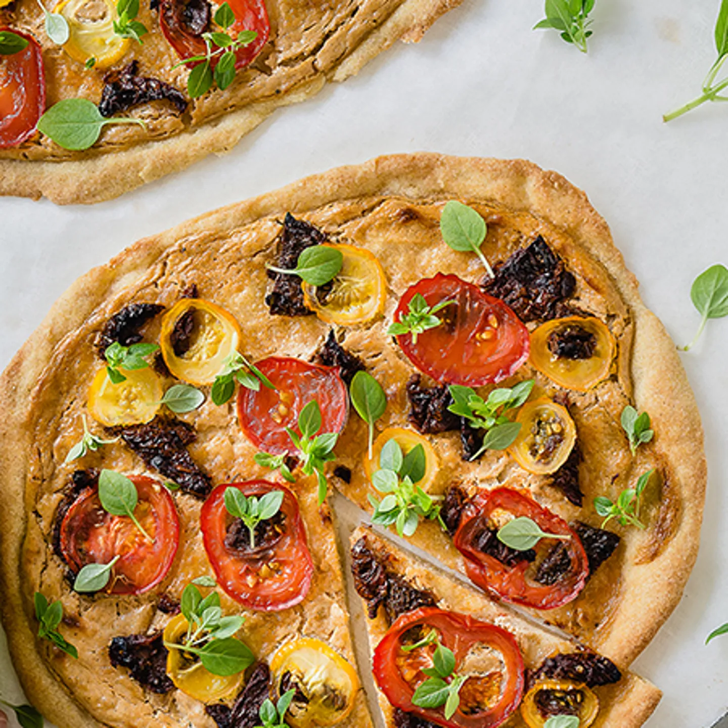 Vegaaninen herkkupizza