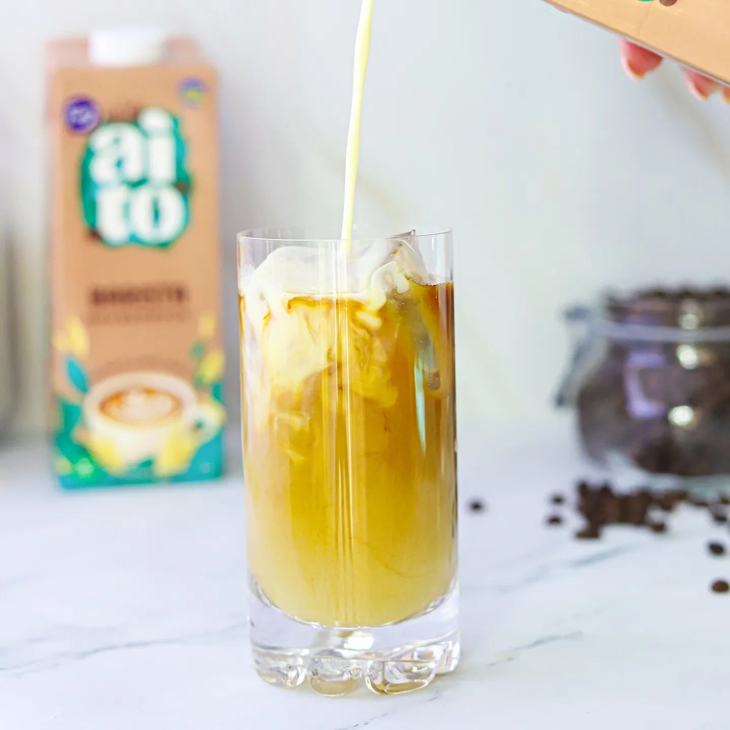 Iskaffe med Aito Barista